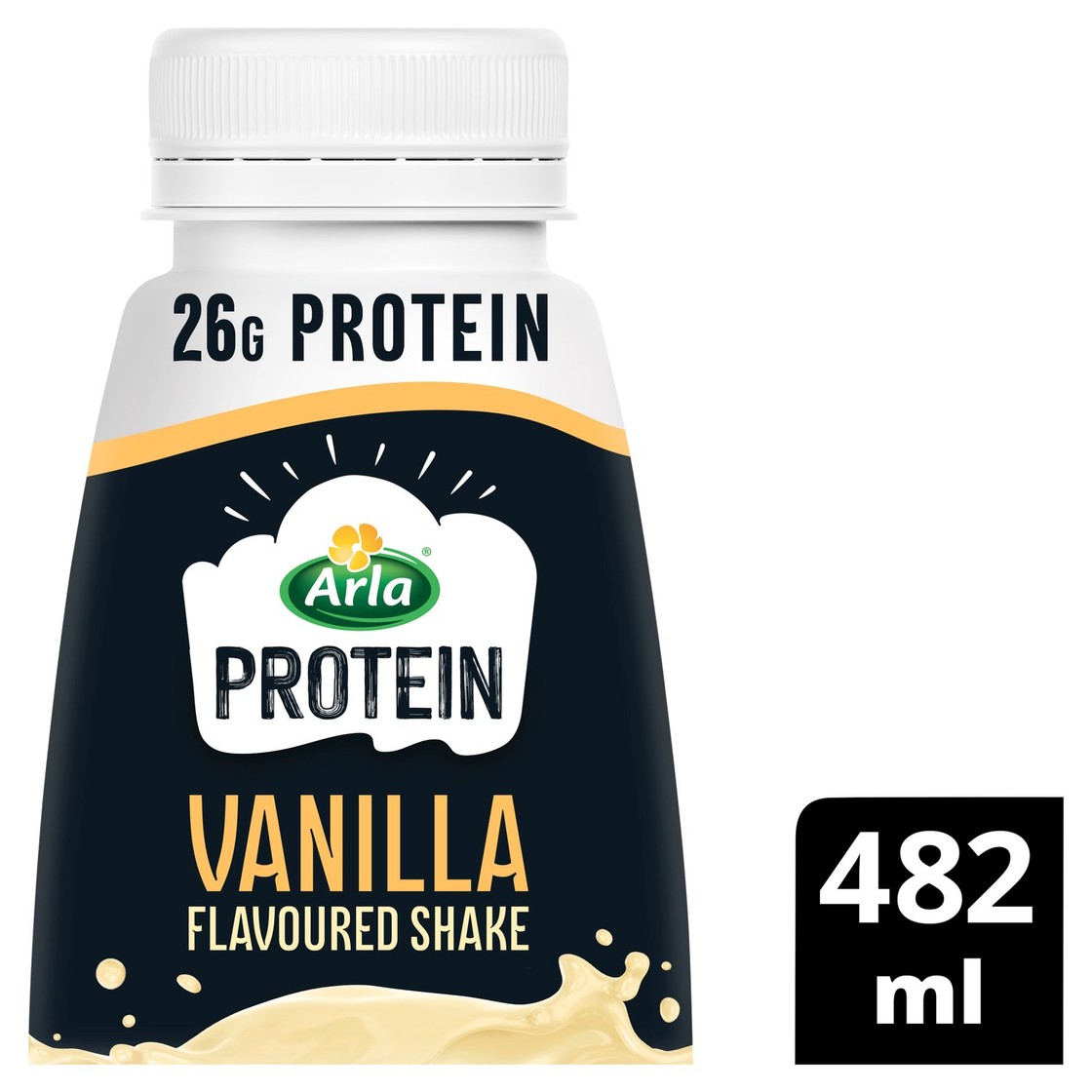 Arla Protein Vanilla Flavoured Milk Shake 482ml - Morrisons Online ...