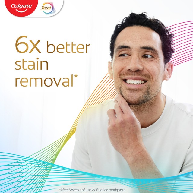 Colgate Total Active Prevention + Advanced Teeth Whitening Toothpaste ...