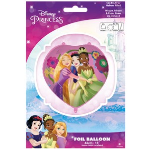 Procos Disney Princess Heart Shaped Foil Balloon - Morrisons Online ...
