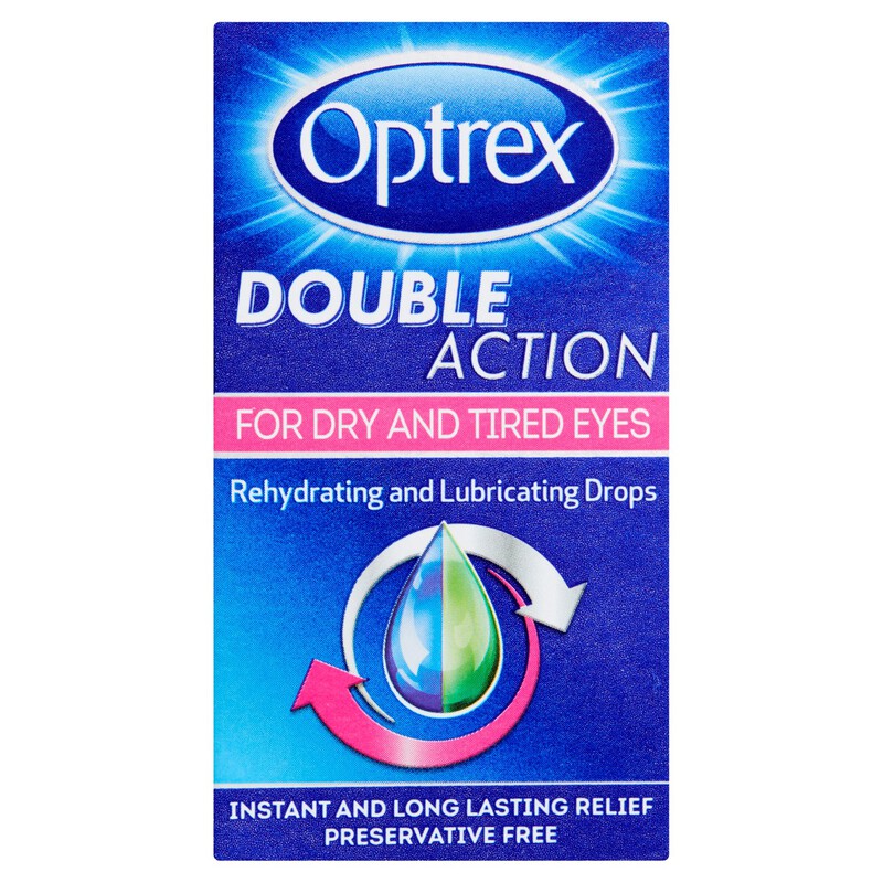 Optrex Double Action Dry Eye Drops - Morrisons Online Groceries & Offers