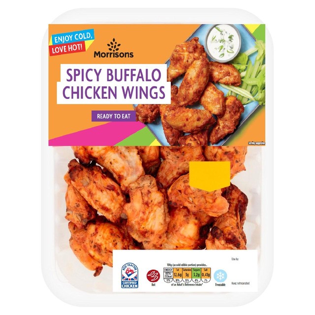 Morrisons Spicy Buffalo Roast Chicken Wings - Morrisons Online ...