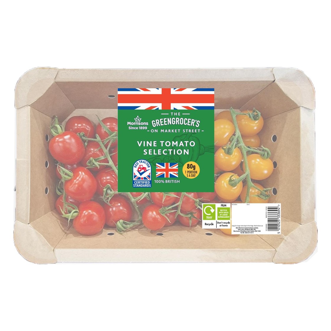 Morrisons British Vine Tomato Selection Box 750g - Morrisons Online ...