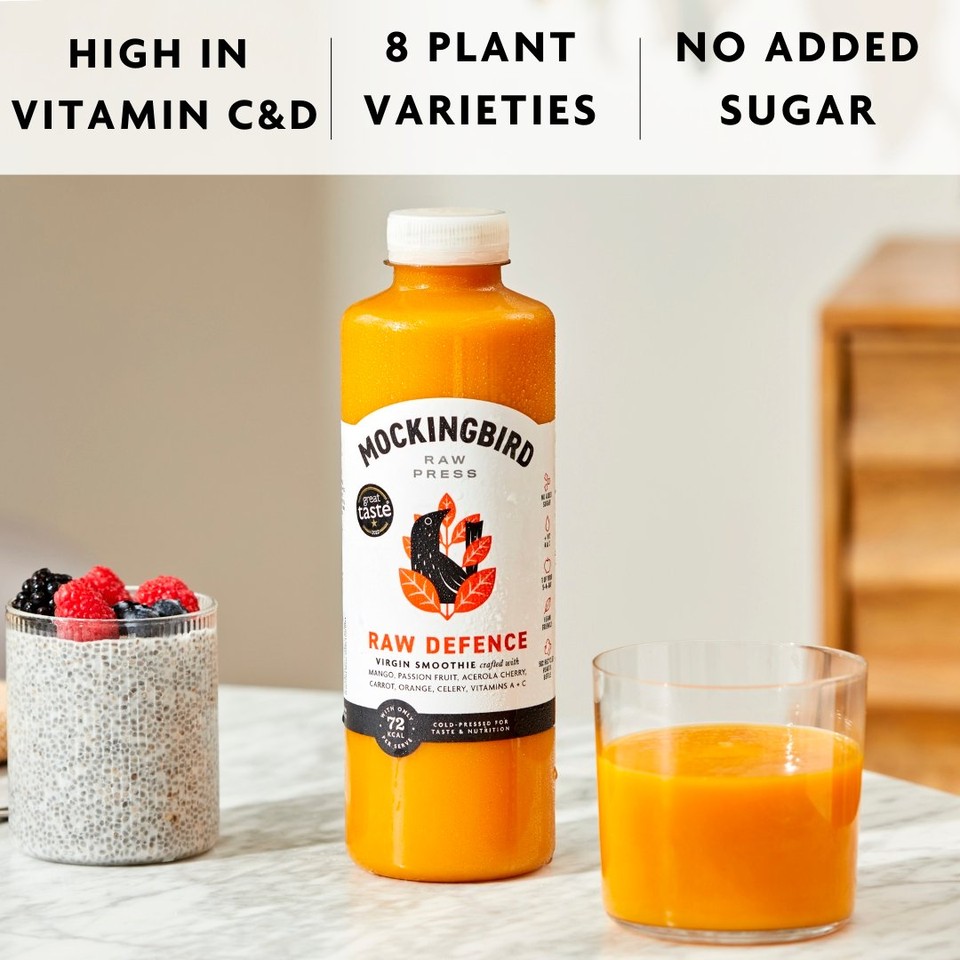 Mockingbird Raw Defence Smoothie - Morrisons Online Groceries & Offers