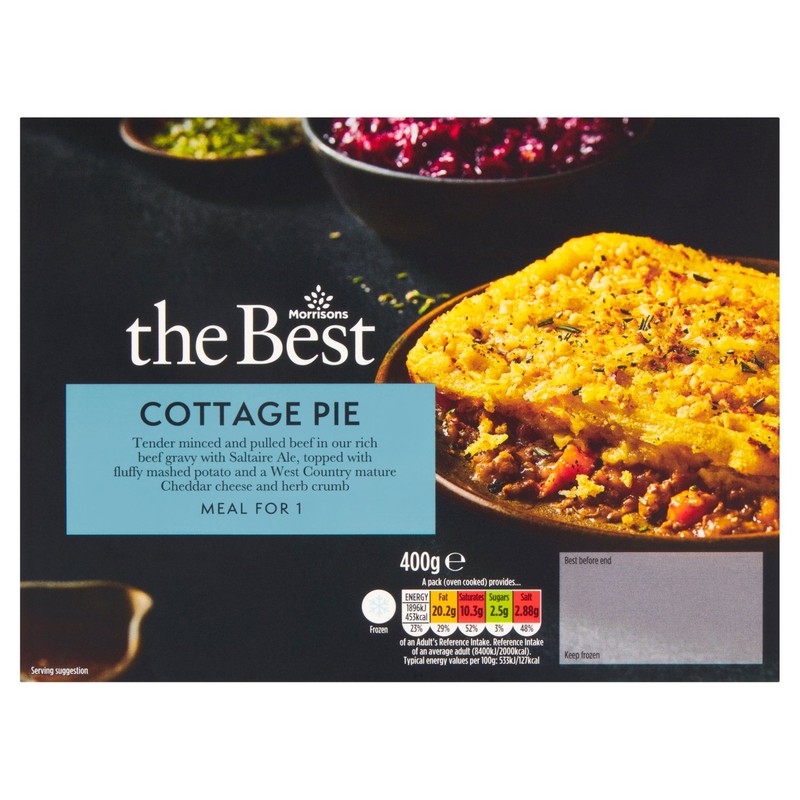 Morrisons The Best Cottage Pie 400g - Morrisons Online Groceries & Offers