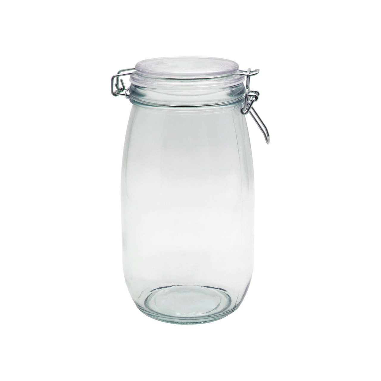 Nutmeg Home Glass Clip Top Jar 1500ml - Morrisons Online Groceries & Offers