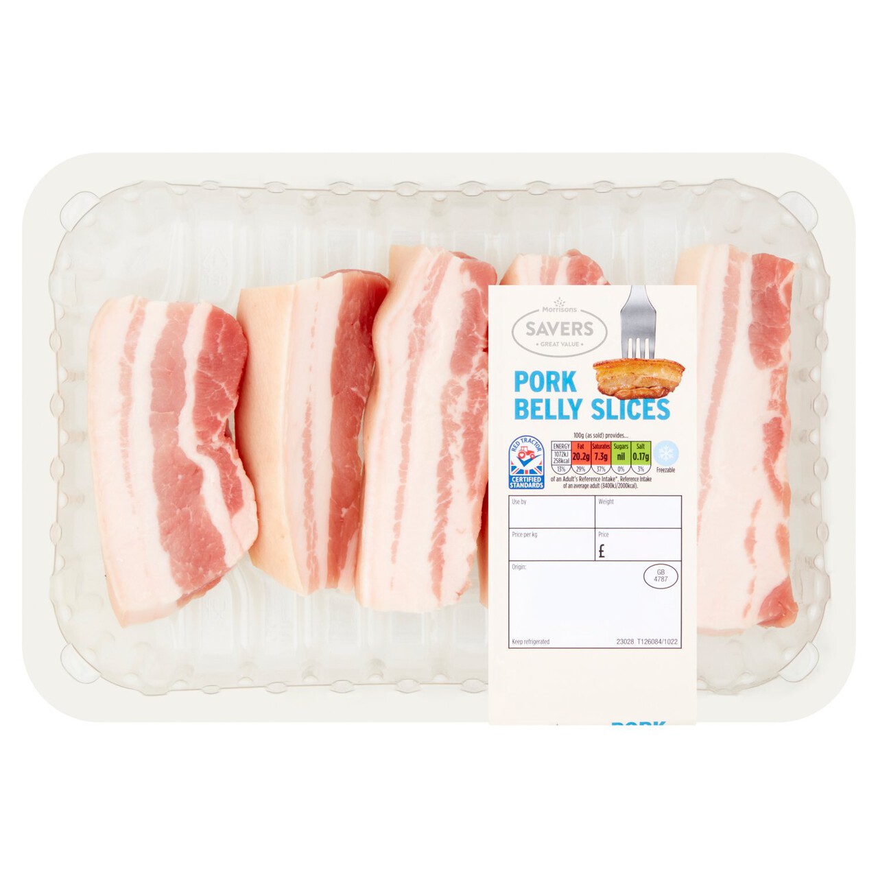 Morrisons Savers Pork Belly Slices - Morrisons Online Groceries & Offers
