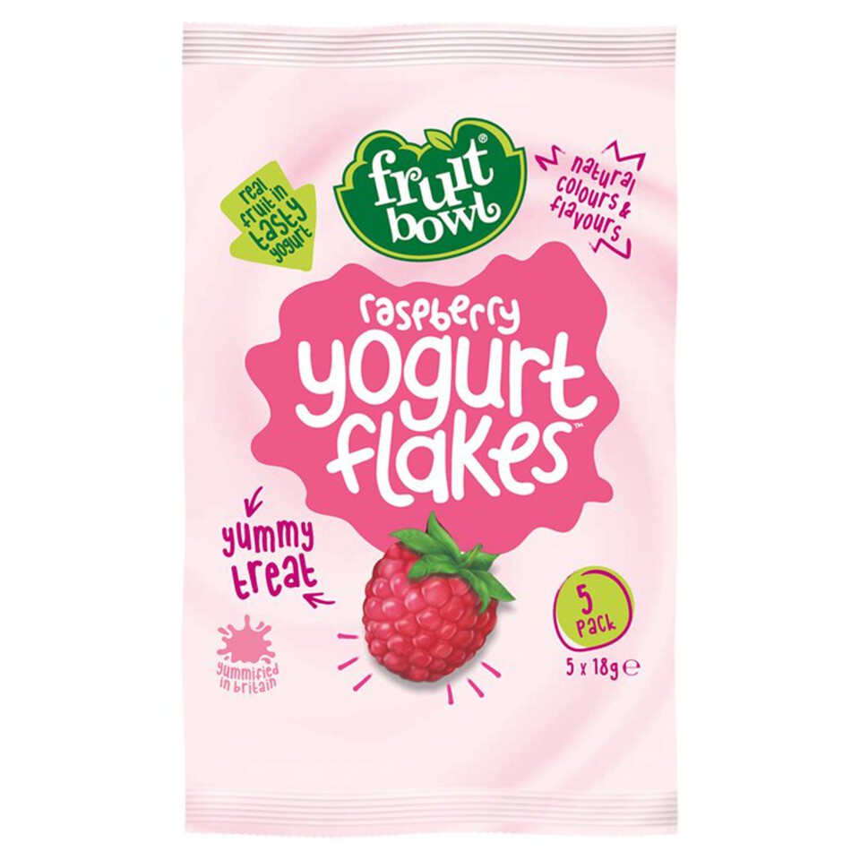 Fruit Bowl Raspberry Yoghurt Flakes - Morrisons Online Groceries & Offers