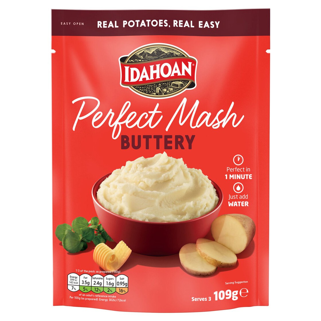 Idahoan Perfect Mash Buttery - Morrisons Online Groceries & Offers