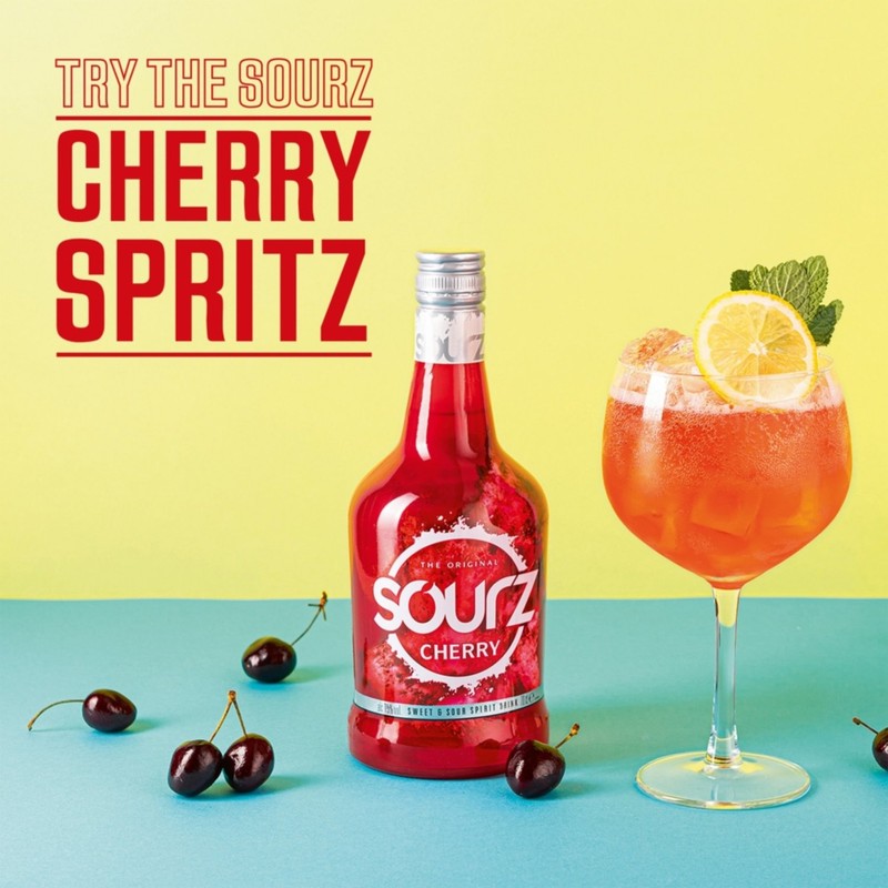 Sourz Cherry Liqueur - Morrisons Online Groceries & Offers