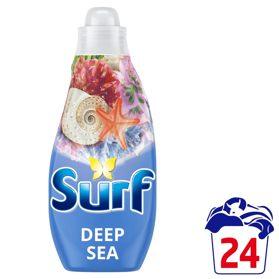 Surf Laundry Washing Liquid Deep Sea 24 washes - Morrisons Online ...