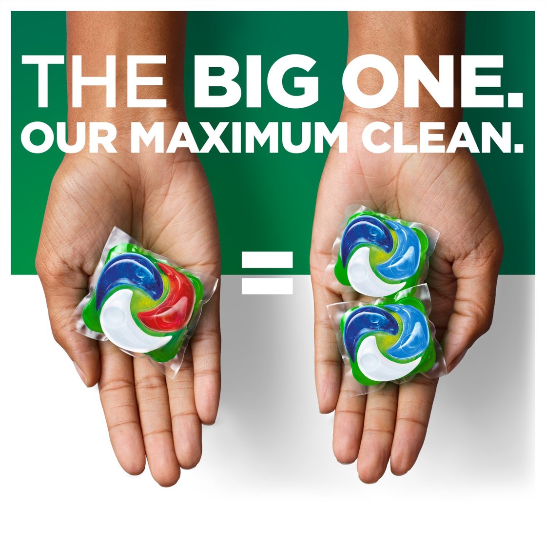 Ariel The Big One Pods Original Washing Liquid Capsules 12 Washes ...