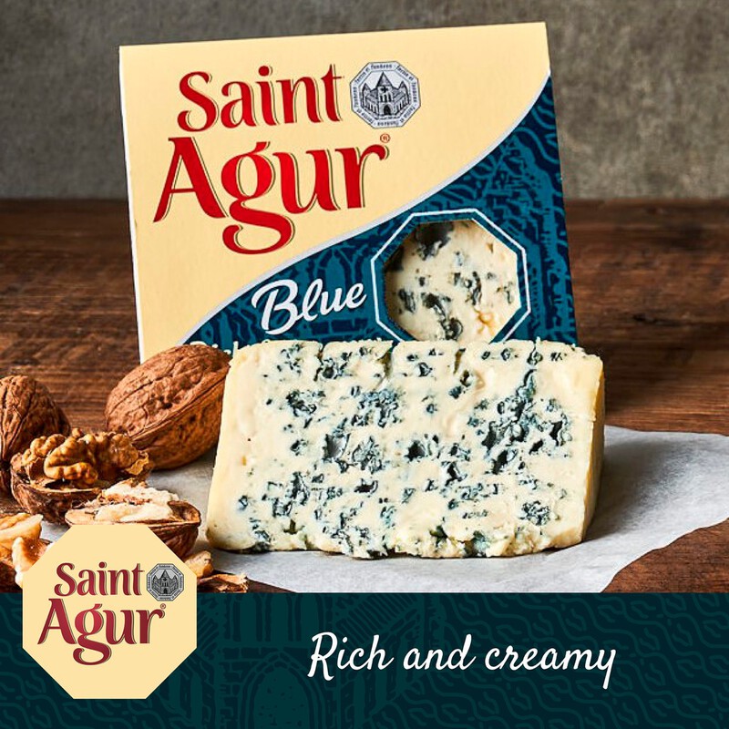 Saint Agur Blue Cheese - Morrisons Online Groceries & Offers