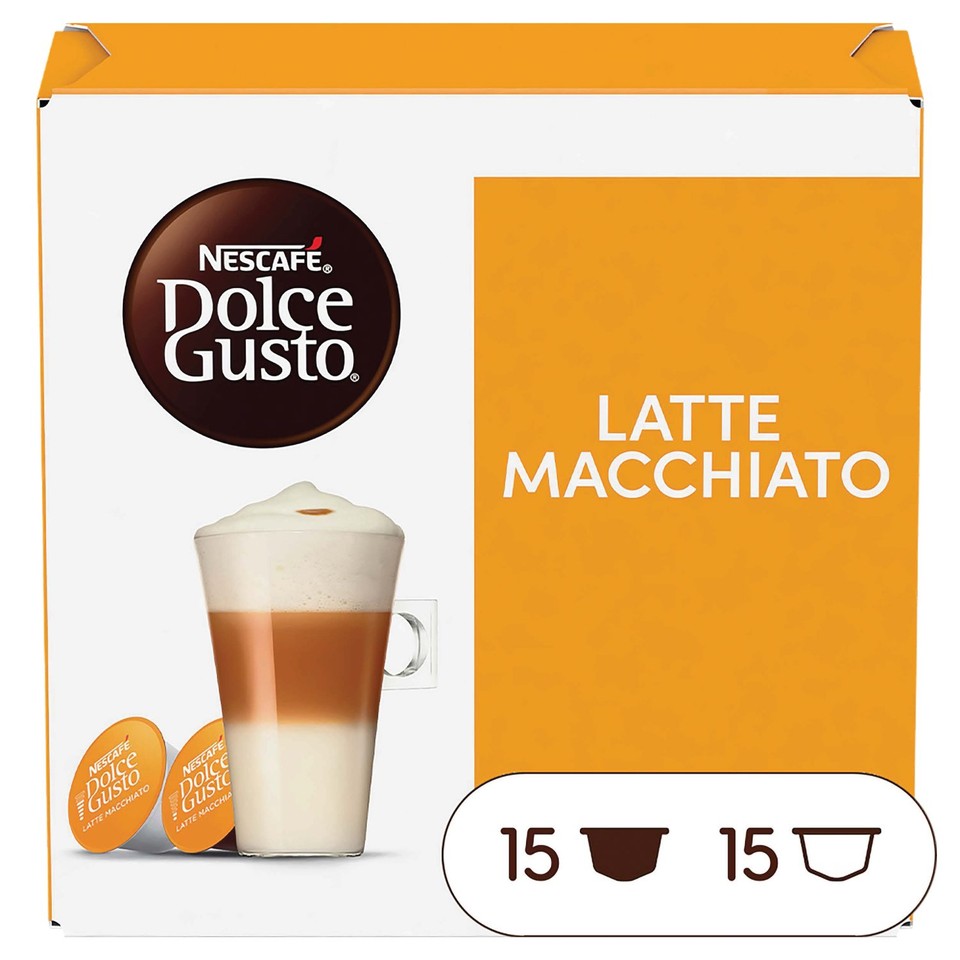 Nescafe Dolce Gusto Latte Macchiato Pods 15 Servings - Morrisons Online ...