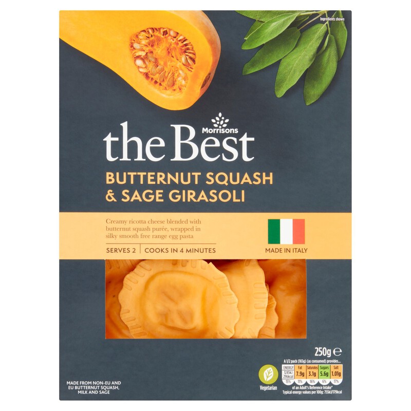Morrisons The Best Butternut Squash & Sage Girasole - Morrisons Online ...