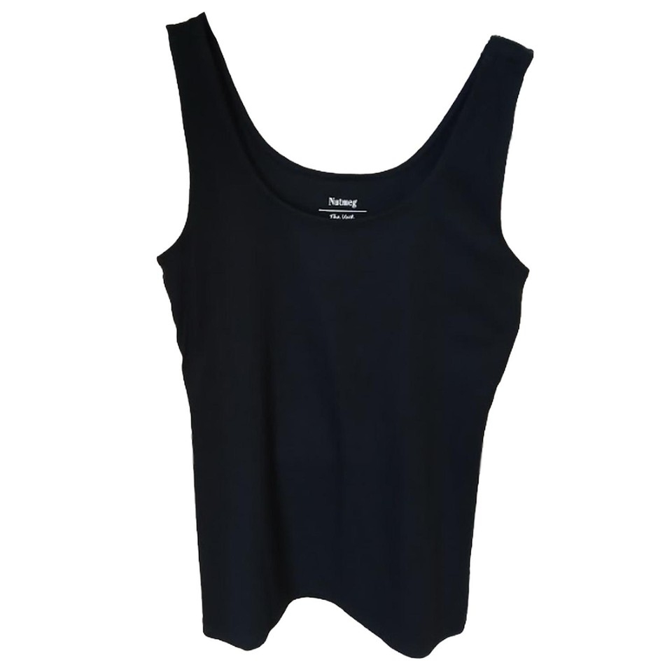 Nutmeg Ladies Size 8 Black Vest - Morrisons Online Groceries & Offers