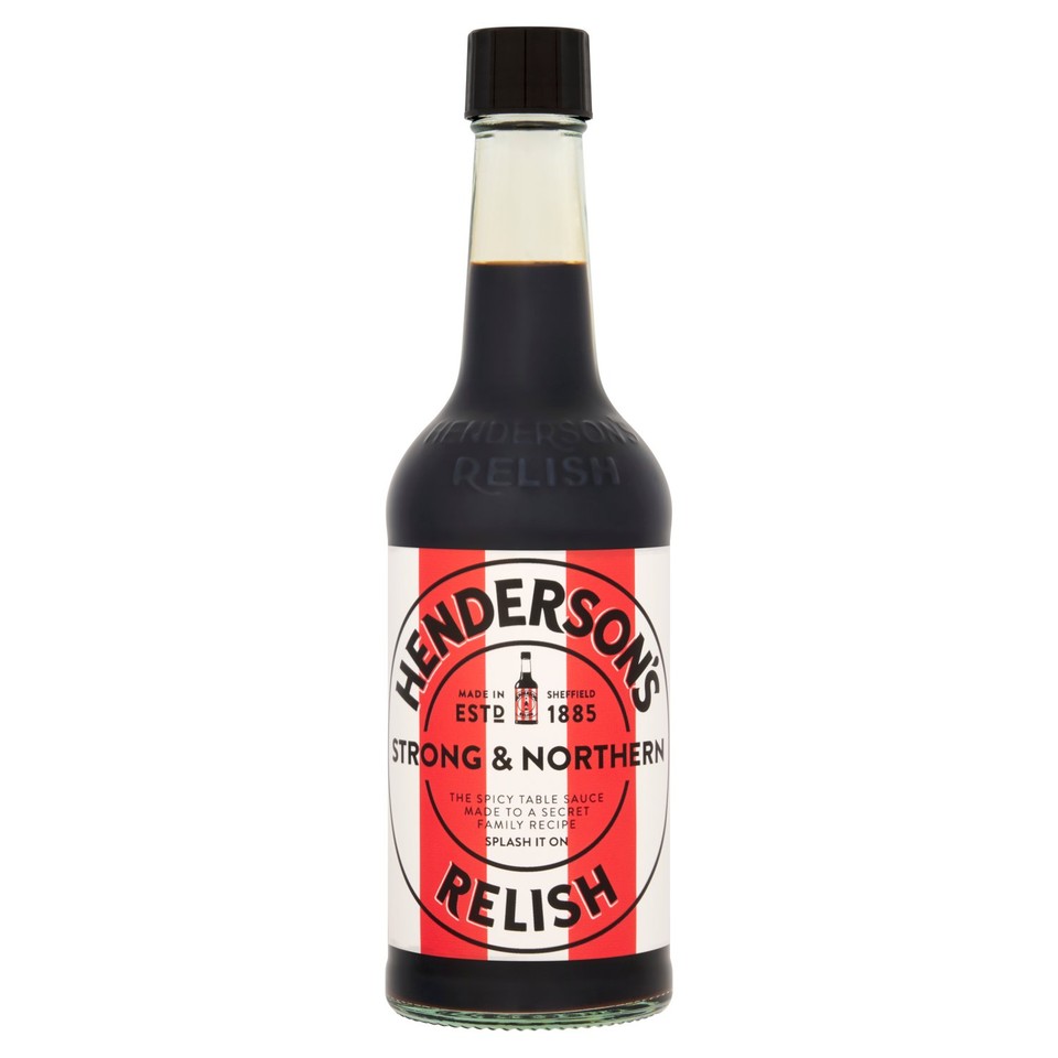 Henderson's Relish Red And White 284ml - Morrisons Online Groceries ...