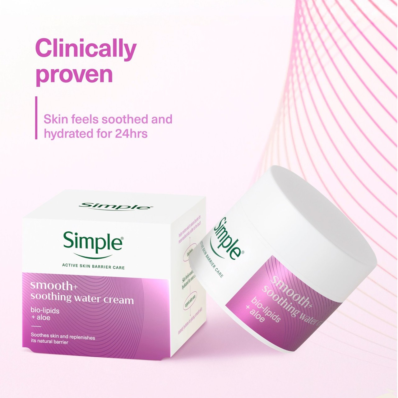 Simple Face Cream Soothing Water 50ml - Morrisons Online Groceries & Offers