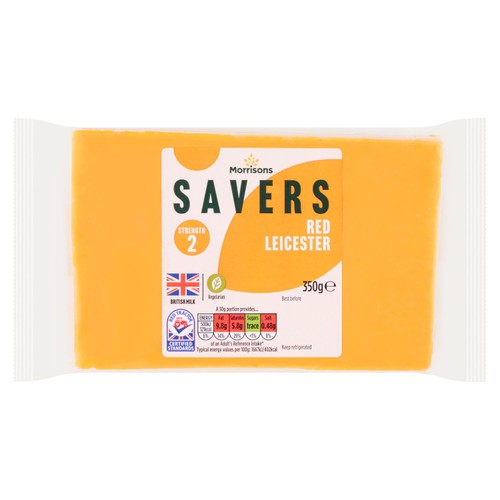 Morrisons Savers Red Leicester - Morrisons Online Groceries & Offers