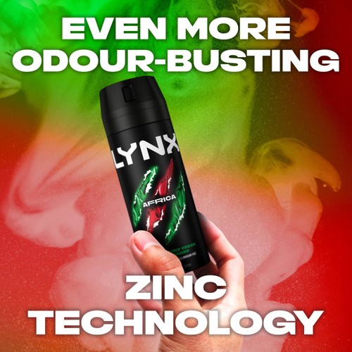 Lynx Body Spray Africa 2x150ml - Morrisons Online Groceries & Offers