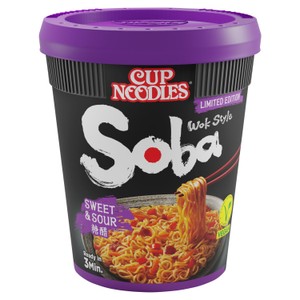 Nissin Soba Sweet & Sour Instant Wok Style Noodles Pot 88g - Morrisons ...