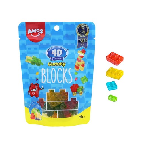 Amos 4D Gummy Block - Morrisons Online Groceries & Offers