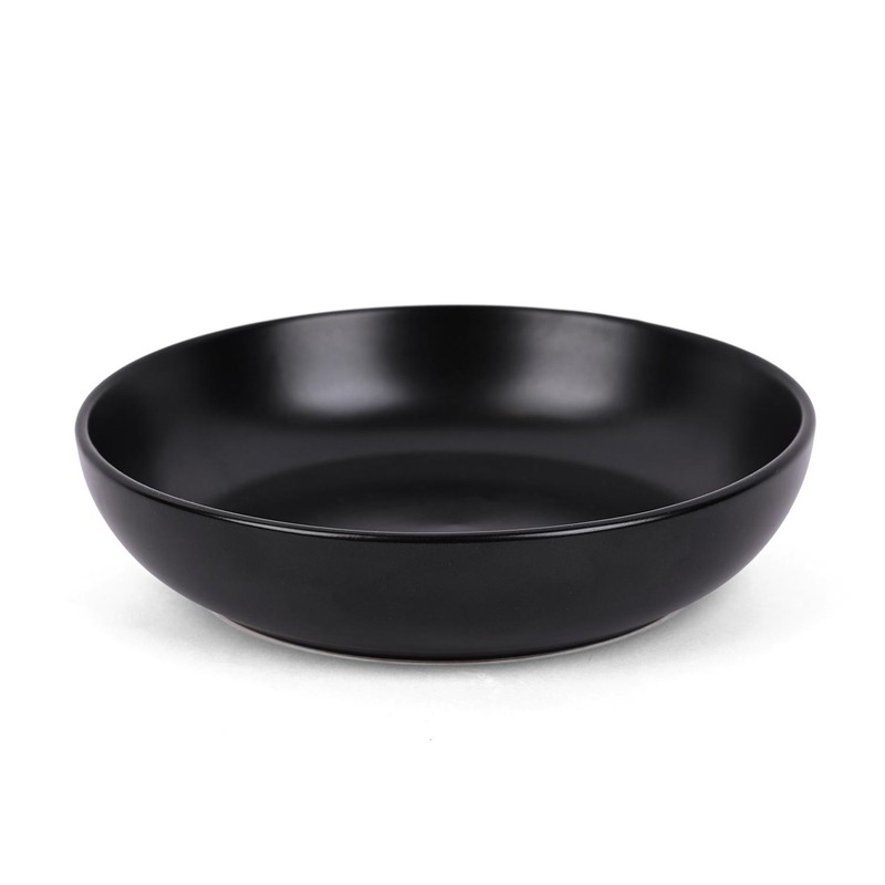 Nutmeg Home Black Stoneware Pasta Bowl - Morrisons Online Groceries ...