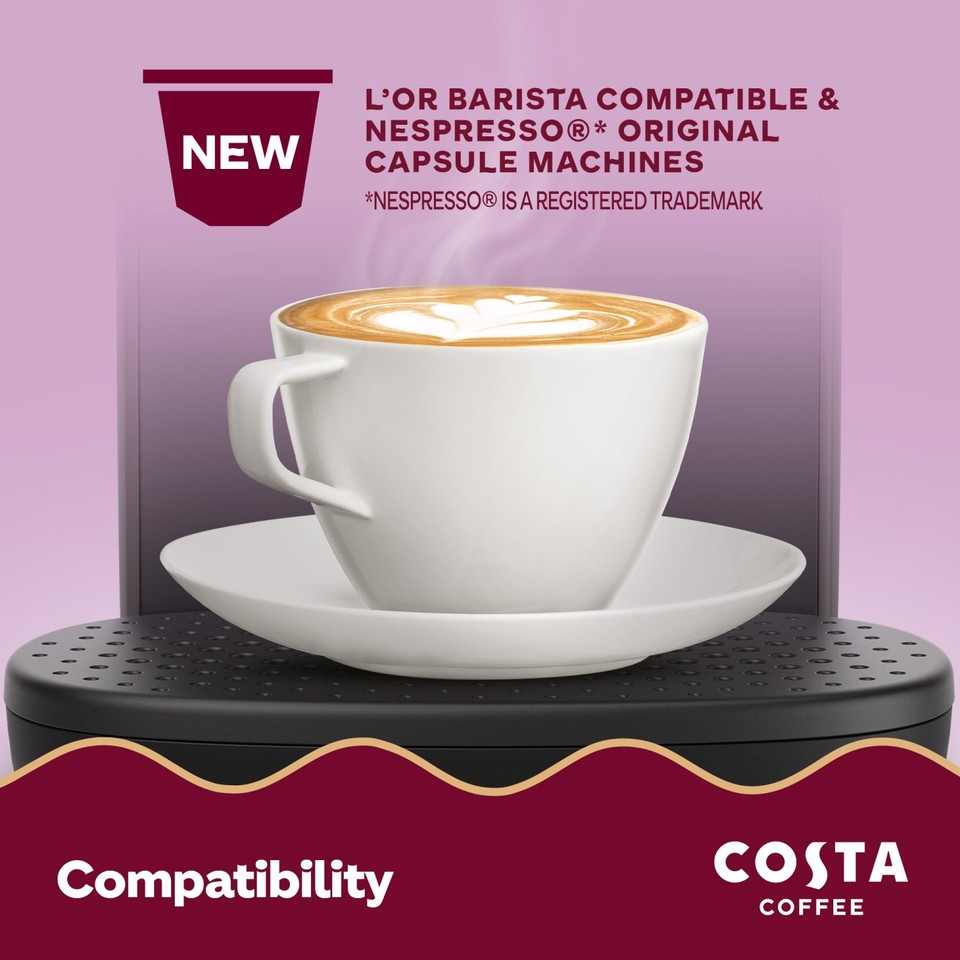 Costa Coffee Decaf Capsules x 10 - Morrisons Online Groceries & Offers