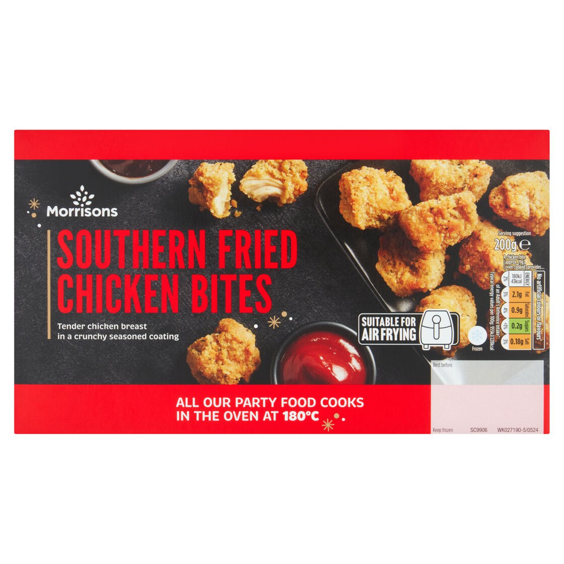 Morrisons Southern Fried Chicken Bites - Morrisons Online Groceries ...