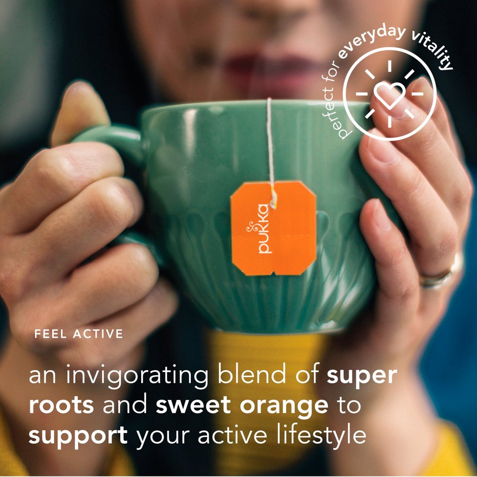 Pukka Organic Turmeric, Ginger & Orange Herbal Tea Bags x20 - Morrisons ...