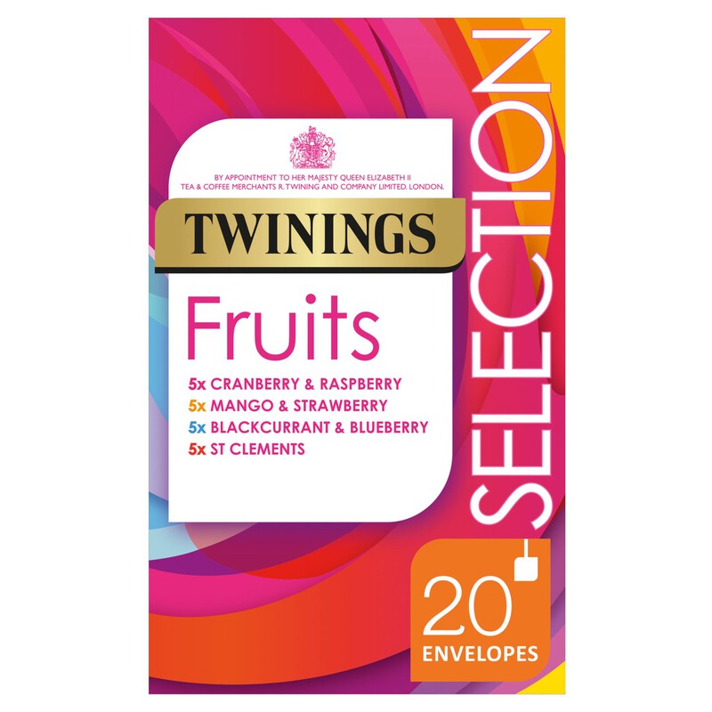 Twinings Fruit Selection 20's Tea Bags - Morrisons Online Groceries ...