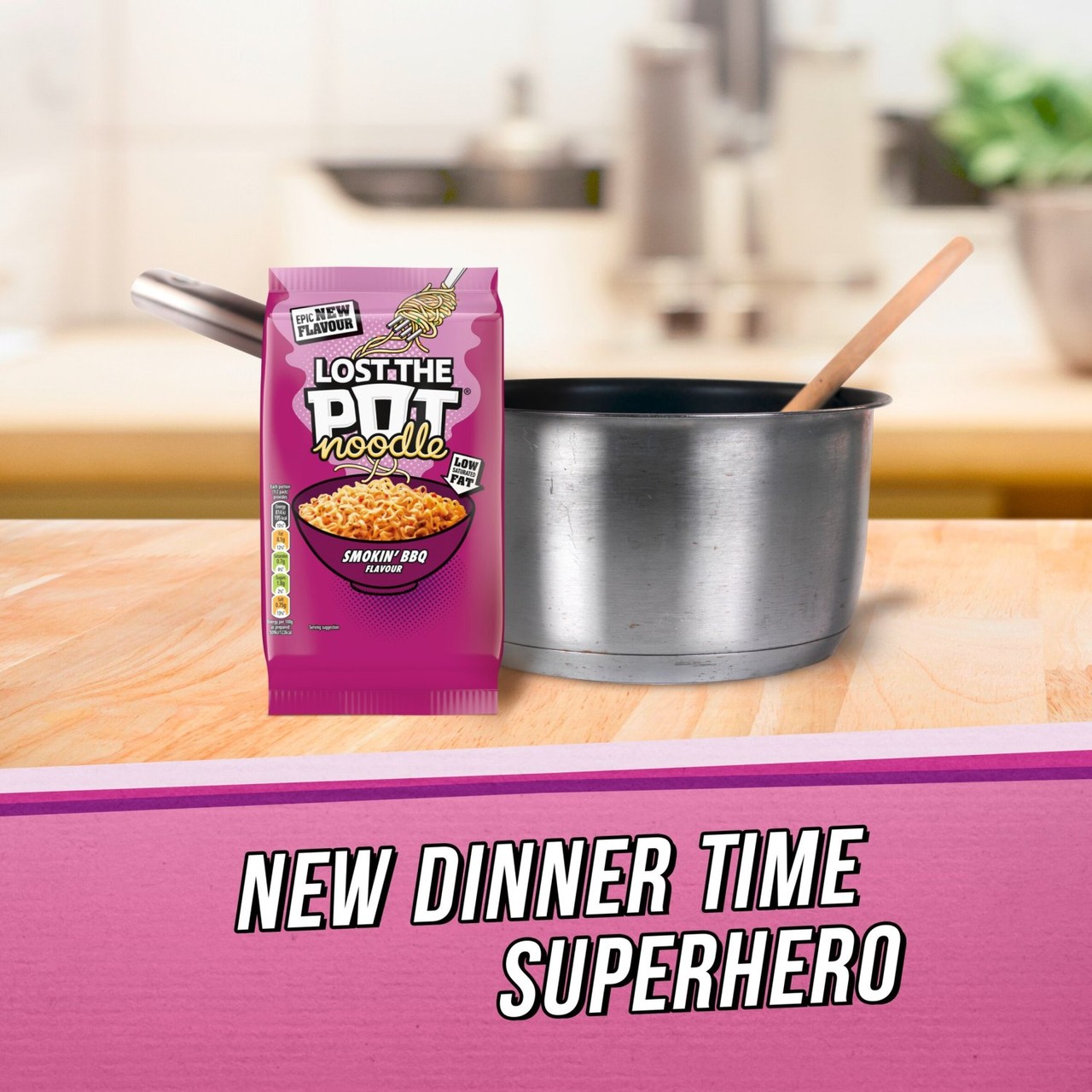 Pot Noodle Lost The Pot Smokin BBQ - Morrisons Online Groceries & Offers