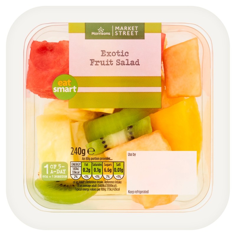 Morrisons Exotic Fruit Salad 240g - Morrisons Online Groceries & Offers