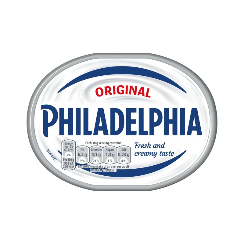Philadelphia Original Soft Cream Cheese 165g - Morrisons Online ...