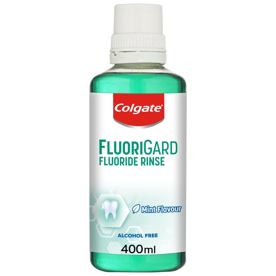 Colgate FluoriGard Daily Rinse Mouthwash Alcohol Free 400ml - Morrisons ...