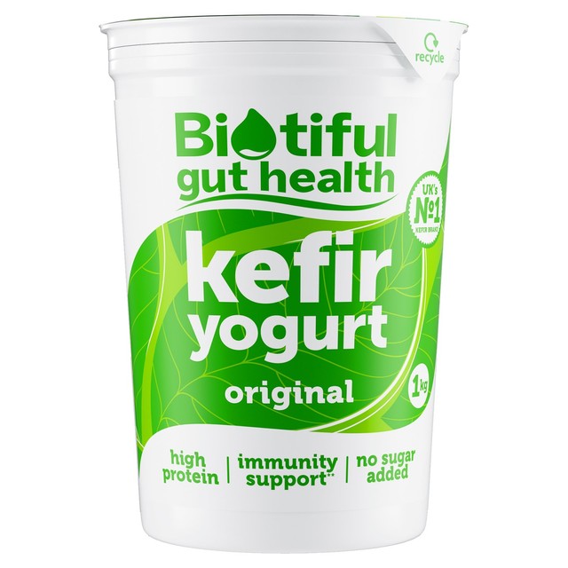 Biotiful Gut Health Kefir Natural Yogurt Original 1kg - Morrisons ...