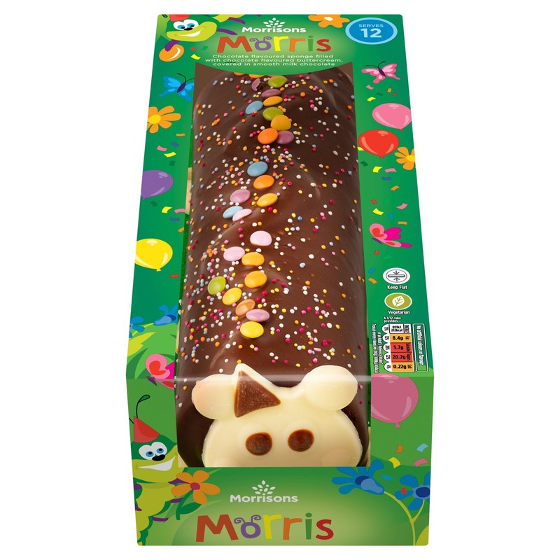 Morrisons Morris The Caterpillar Celebration Cake Serves 12 - Morrisons ...