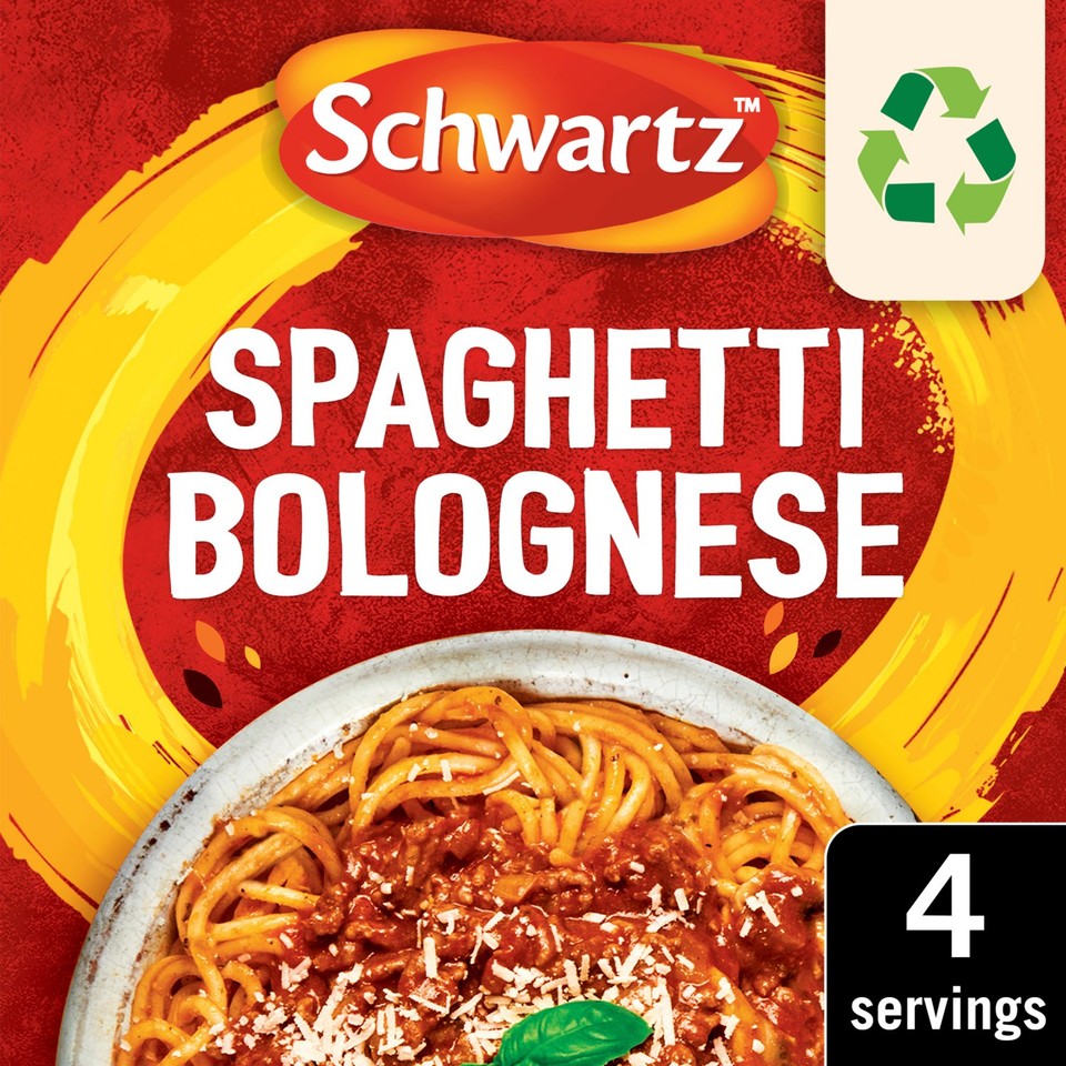 Schwartz Spaghetti Bolognese Recipe Mix - Morrisons Online Groceries ...