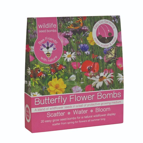 Bee Friends Butterfly Seed Bombs 20 pack - Morrisons Online Groceries ...