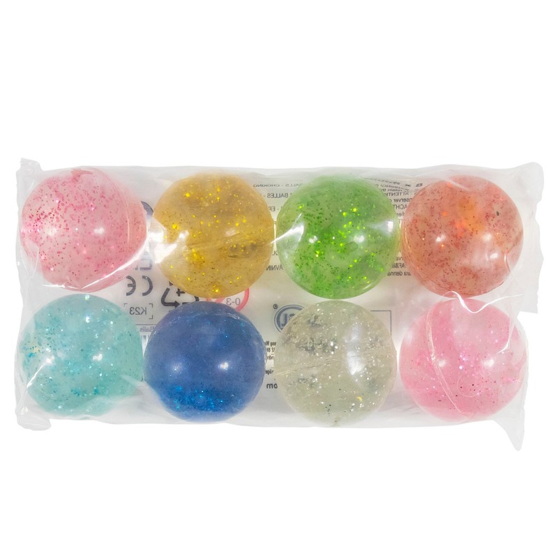 One For Fun Glitter Bounce Balls - Morrisons Online Groceries & Offers