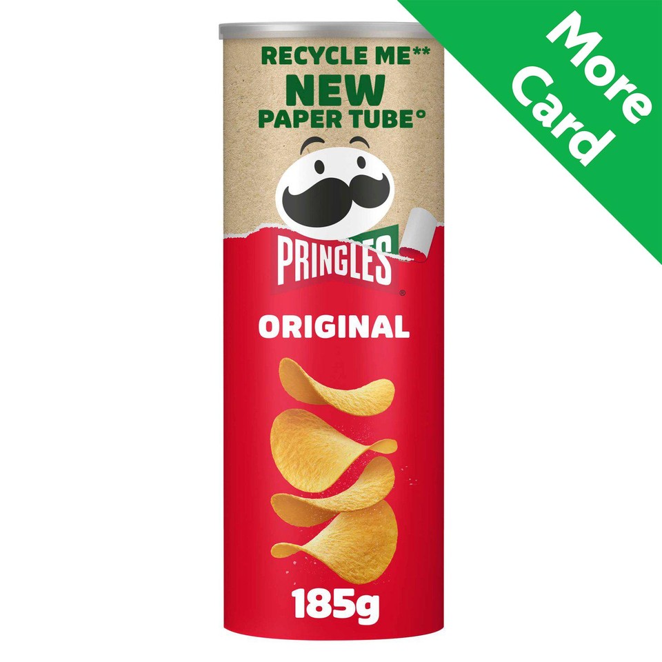 Pringles Original Sharing Crisps - Morrisons Online Groceries & Offers