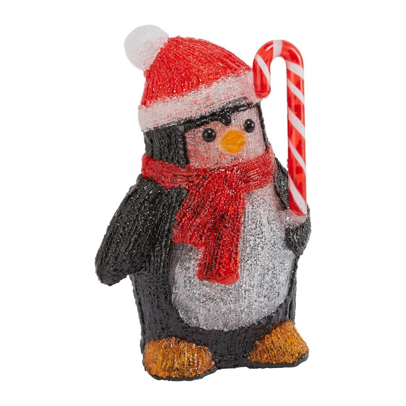 Morrisons Light Up Acrylic Penguin - Morrisons Online Groceries & Offers