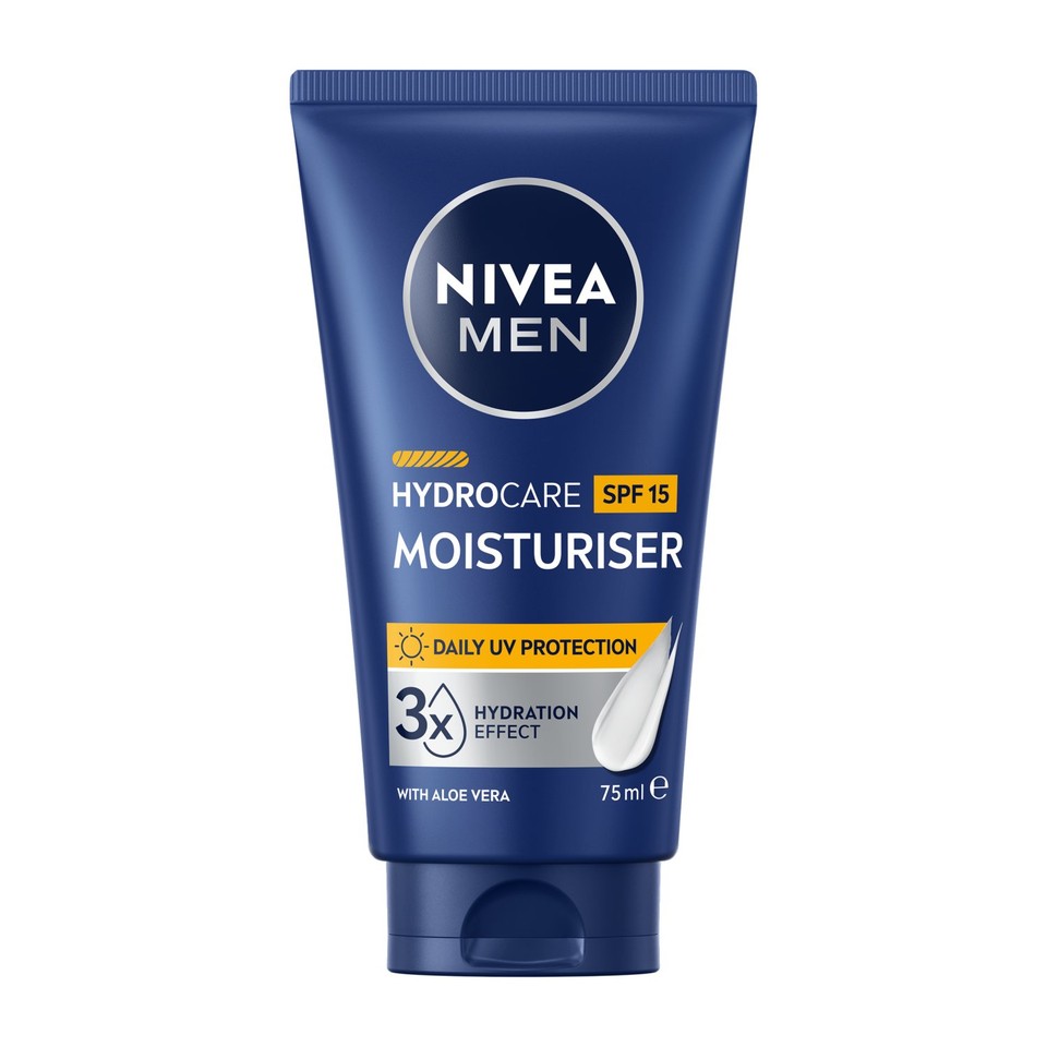Nivea Men Hydrocare Moisturiser Face Cream SPF15 - Morrisons Online ...