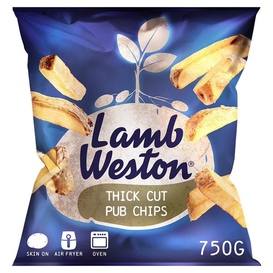 Lamb Weston Thick Cut Pub Chips 750g - Morrisons Online Groceries & Offers