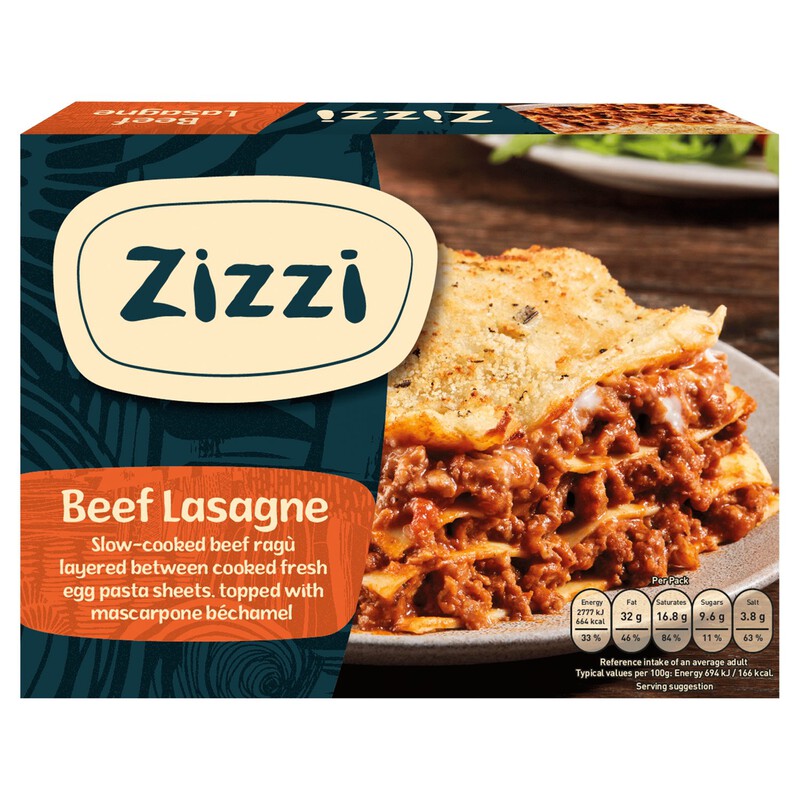 Zizzi Beef Lasagne - Morrisons Online Groceries & Offers