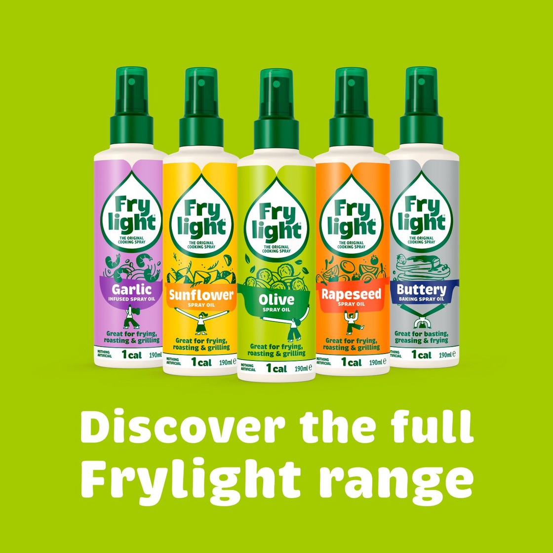 Frylight Butter Flavour 1 Cal Cooking Spray 190ml - Morrisons Online ...