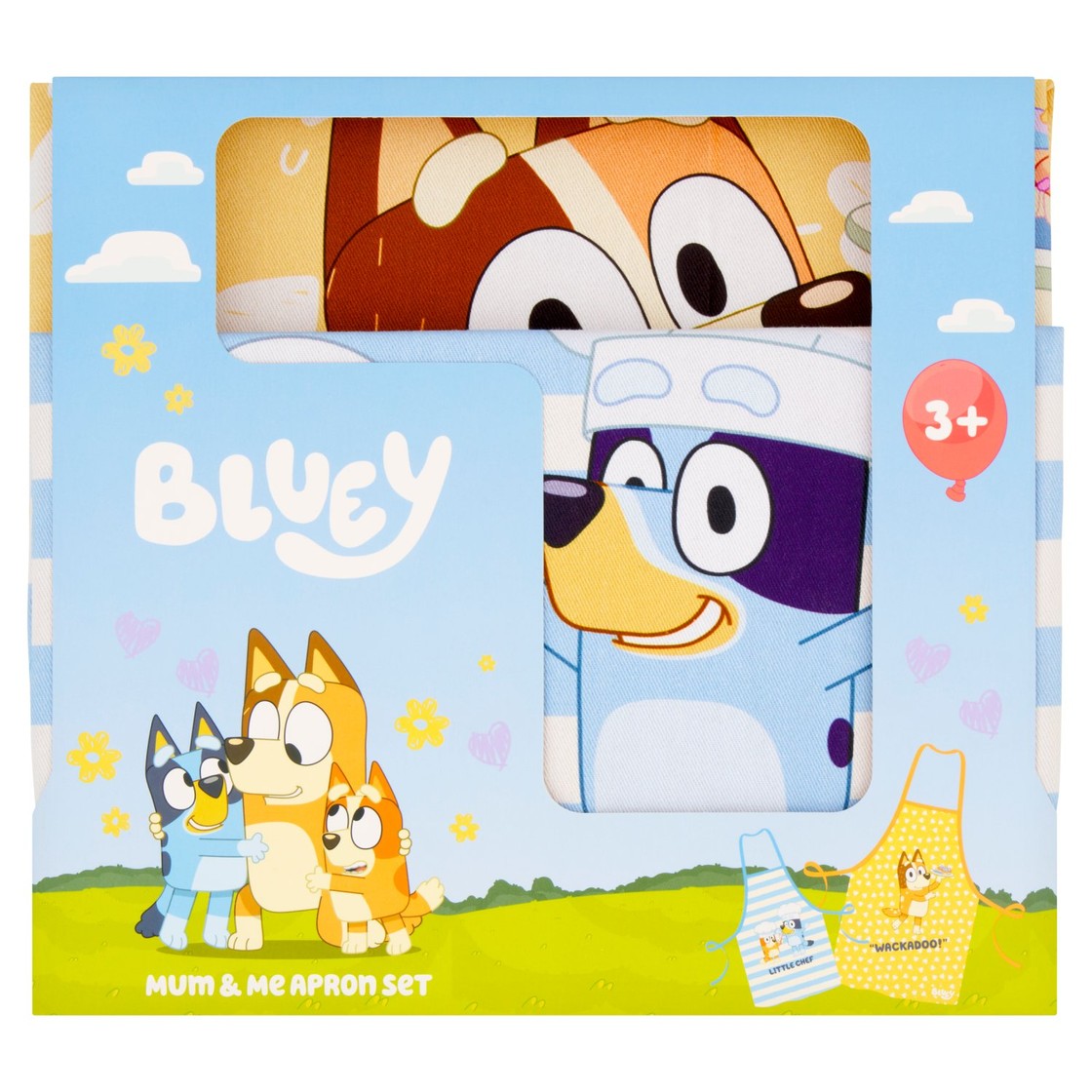 Bluey Mum & Me Apron Gift Set - Morrisons Online Groceries & Offers