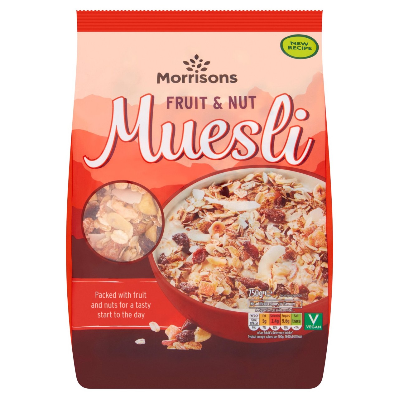 Morrisons Fruit & Nut Muesli - Morrisons Online Groceries & Offers
