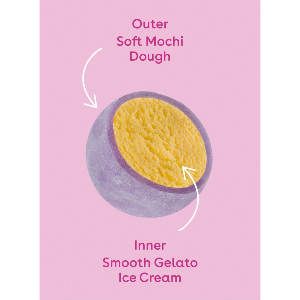Little Moons Mochi Ice Cream Iced Latte - Morrisons Online Groceries ...