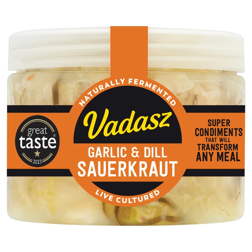 Vadasz Garlic & Dill Sauerkraut 400g - Morrisons Online Groceries & Offers