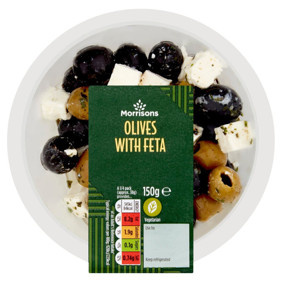 Morrisons Olives With Feta - Morrisons Online Groceries & Offers